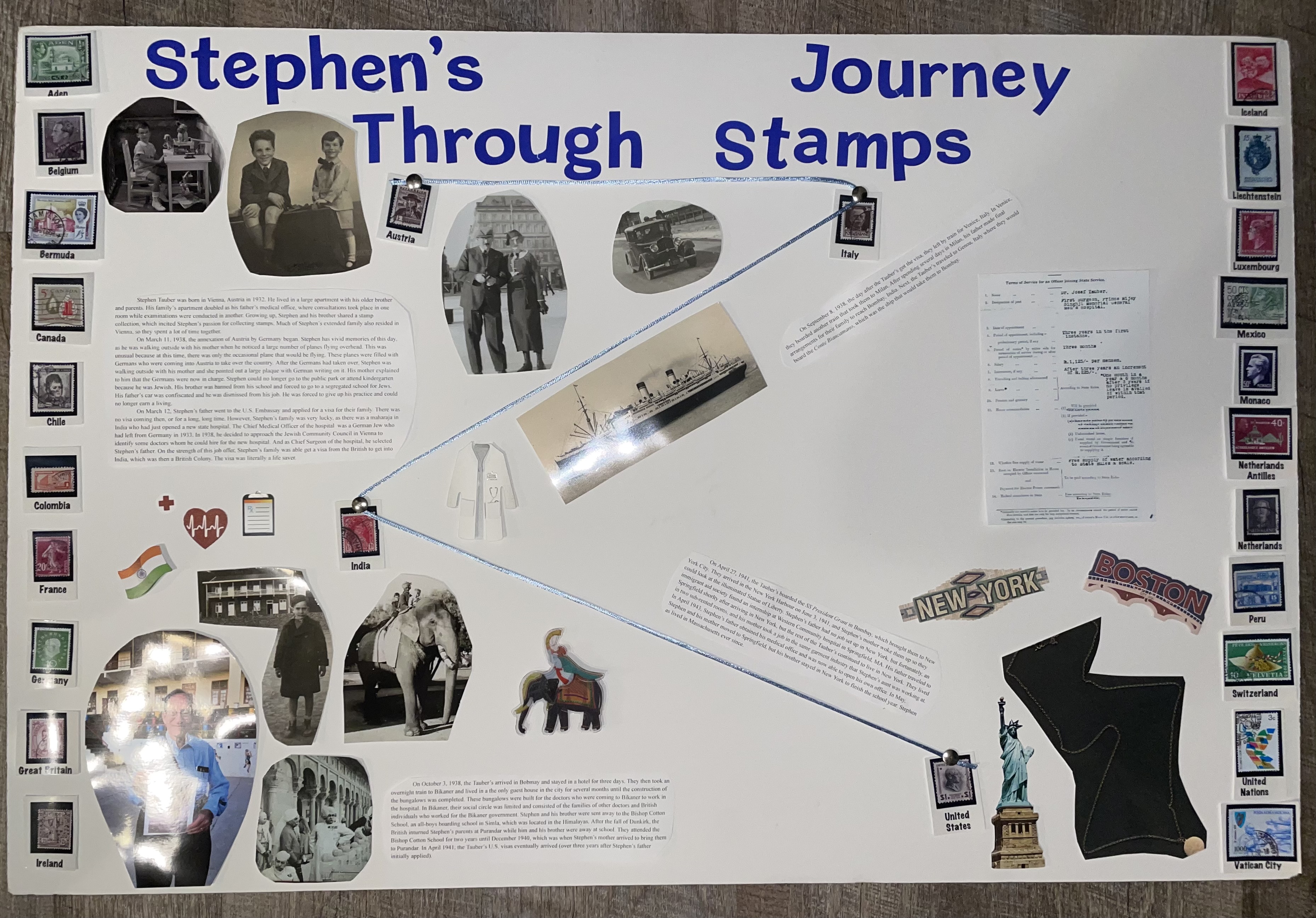 Stephen’s Story Through Stamps | Stories That Live